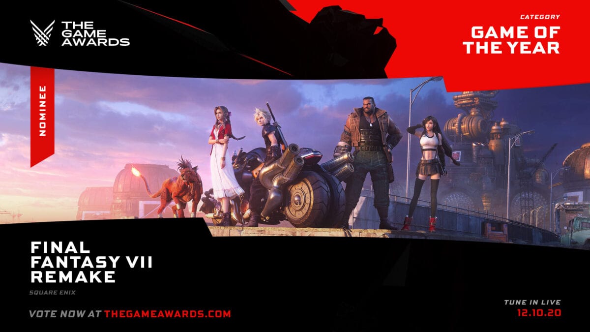 The Game Awards: sei nomination per Final Fantasy VII Remake, tra cui GOTY