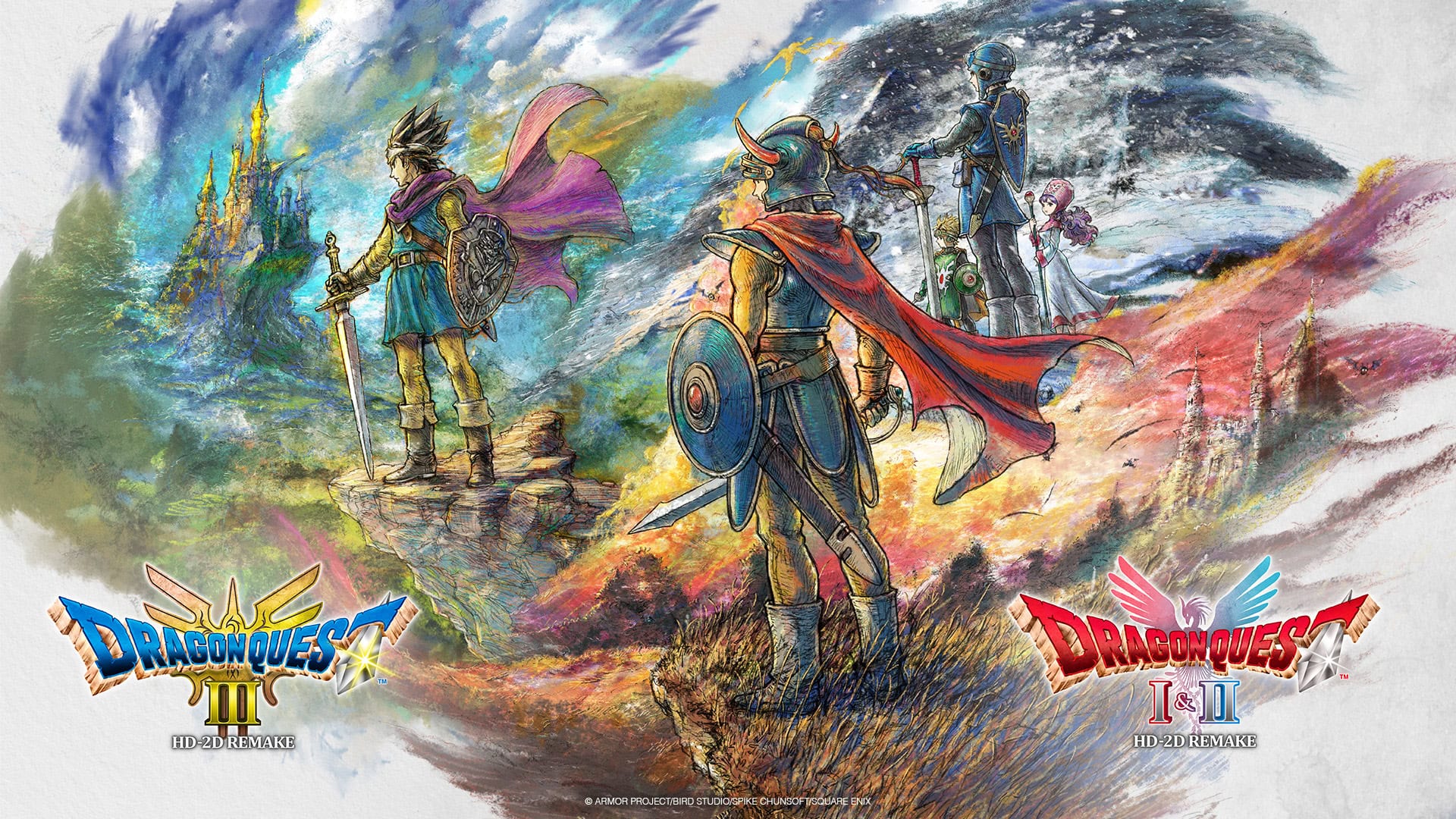 Dragon Quest III HD-2D Remake uscirà il 14 novembre 2024, DQ I & II nel ...
